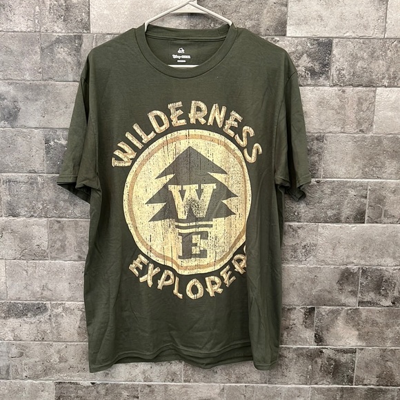 Disney | Shirts | Disney Pixar Wilderness Explorer Tshirt Size Large ...